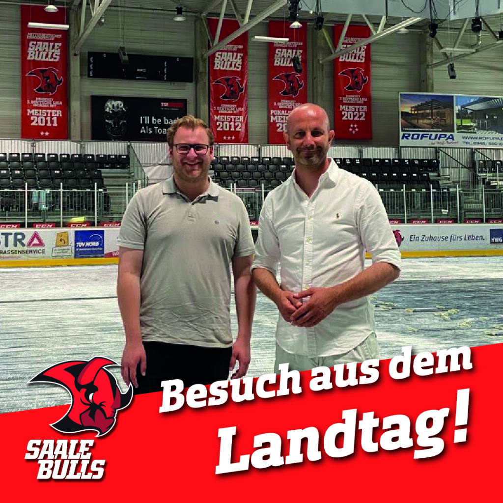 Besuch aus dem Landtag - Konstantin Pott besichtigt den Sparkassen ...